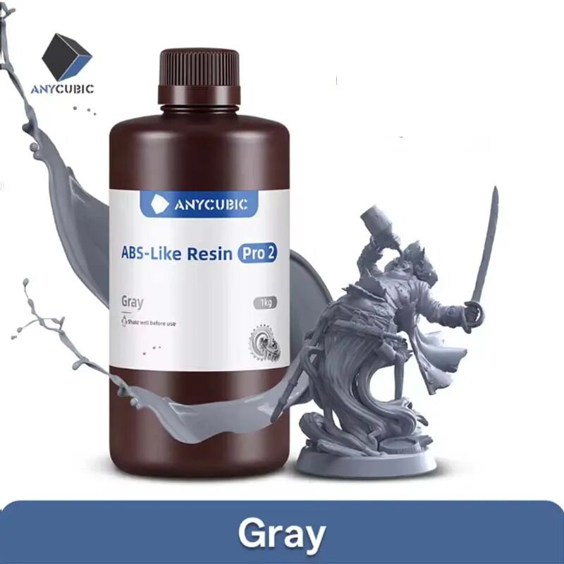 ANYCUBIC ABS Pro 2 смола для 3D-печати GRAY