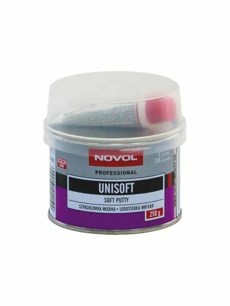 Шпатлевка NOVOL Unisoft (мягкая), уп. 0,25 кг