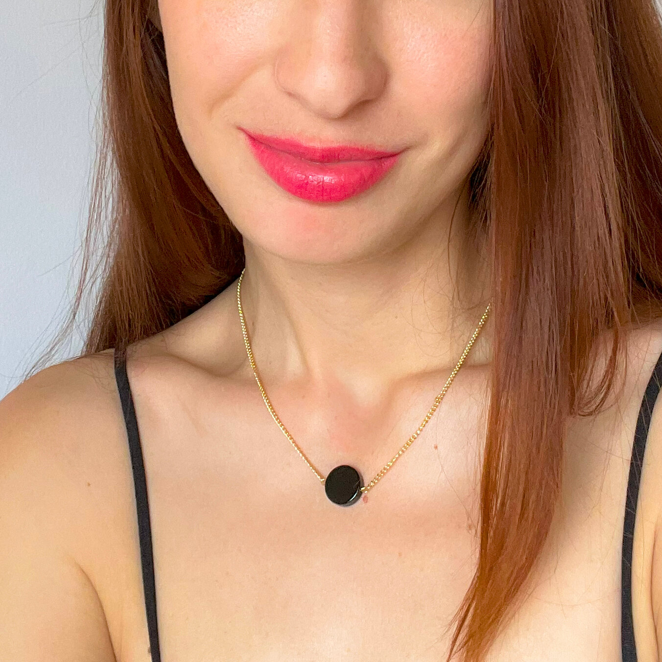 Колье, агат