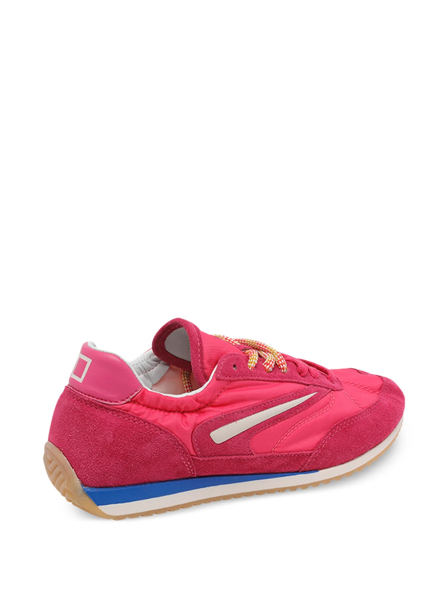 Кроссовки D.A.T.E. Round toe suede sneakers, размер 37, pink — фото 1