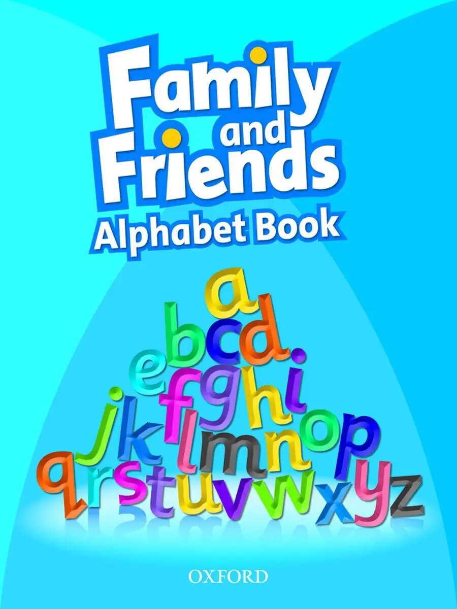 Family & Friends Alphabet Book алфавит английские буквы | Знакомит с первыми словами.
