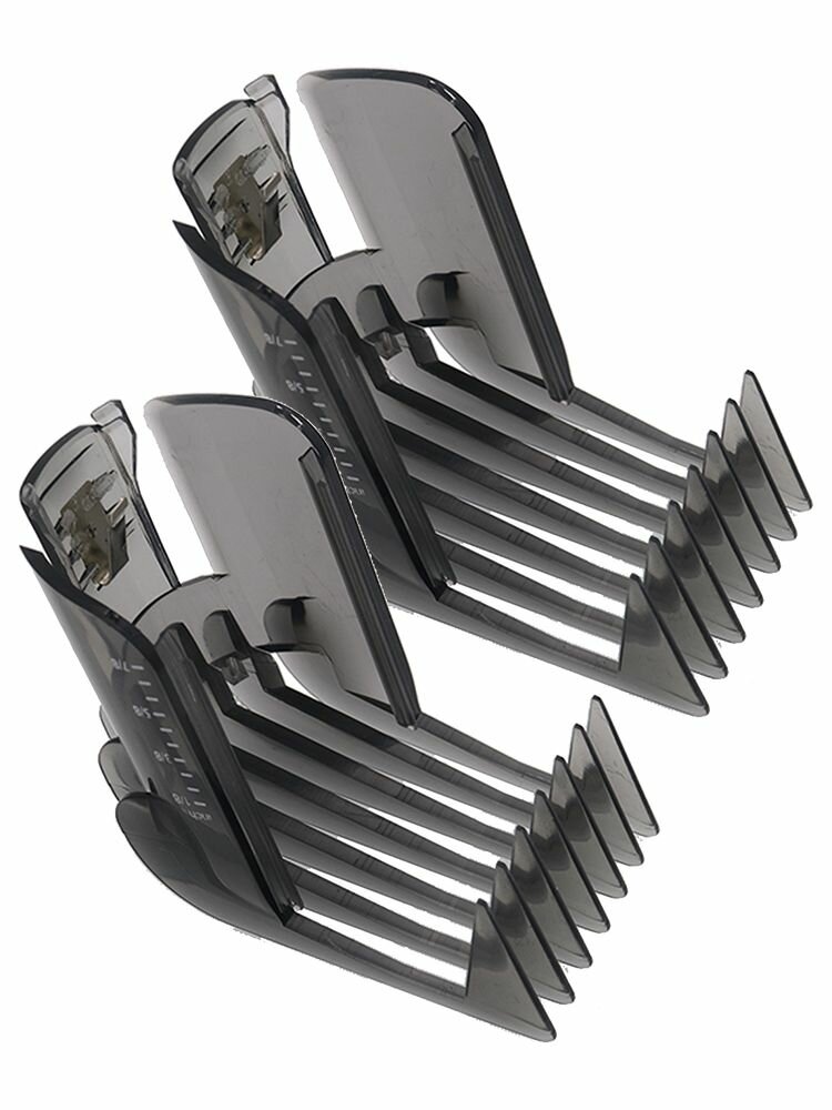 Насадка-расческа для триммера Philips: QC5105 QC5115 QC5120 QC5125 QC5130 QC5135, регулируемая.