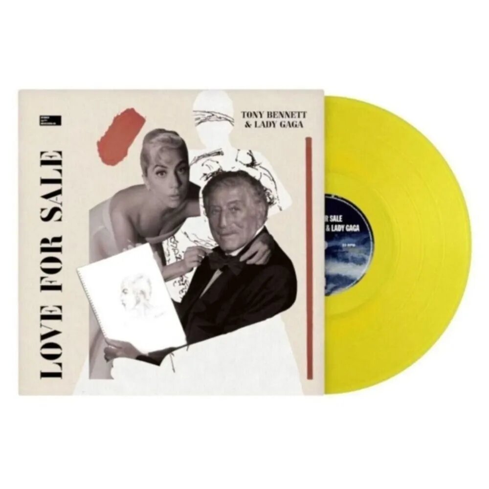 Виниловая пластинка Tony Bennett & Lady Gaga - Love For Sa le, LP, Album, Yellow Vinyl , Ori*inal