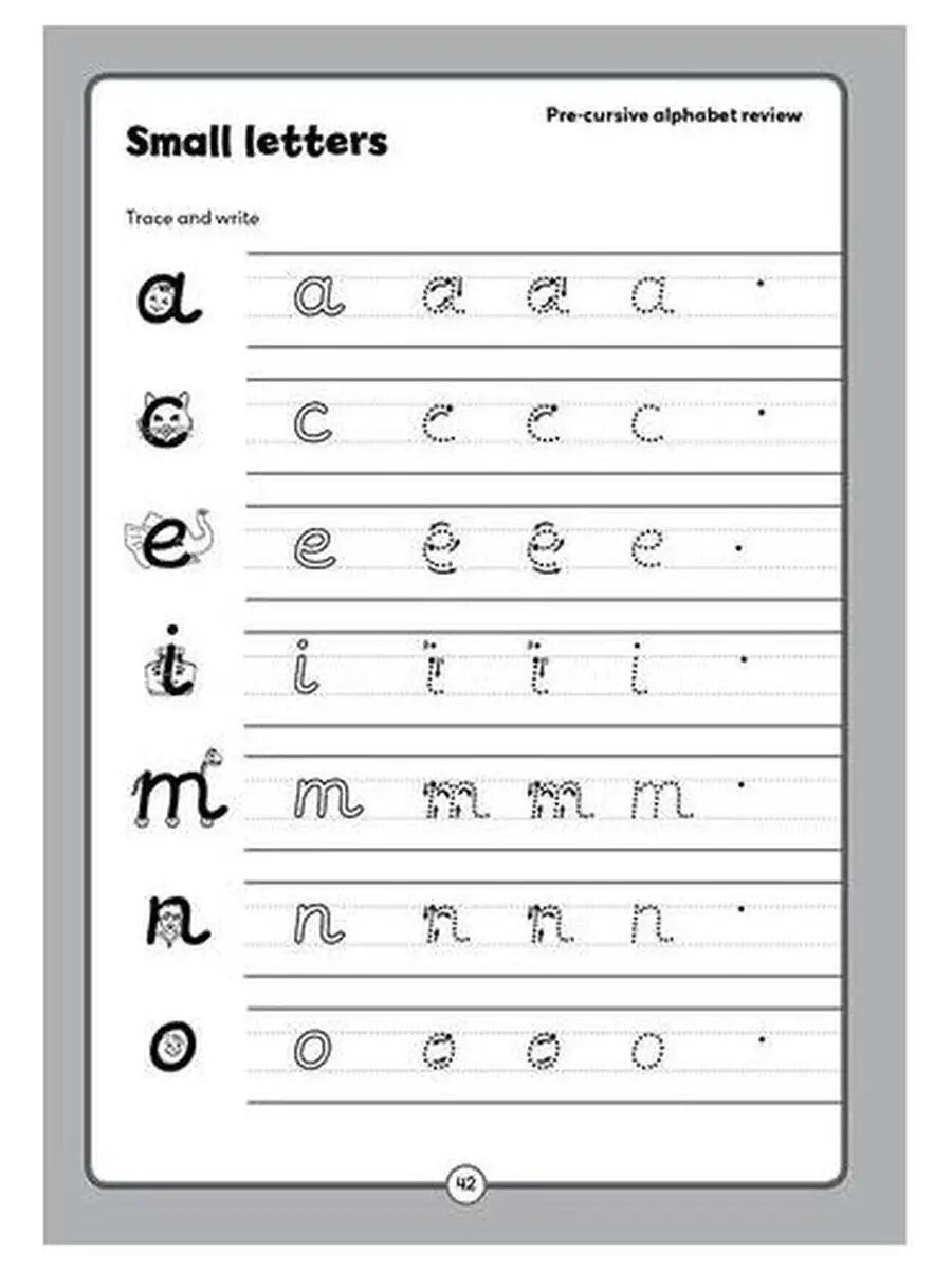 Letterland Complete Handwriting Practice | 100-страничная пропись английских букв. — фото 1