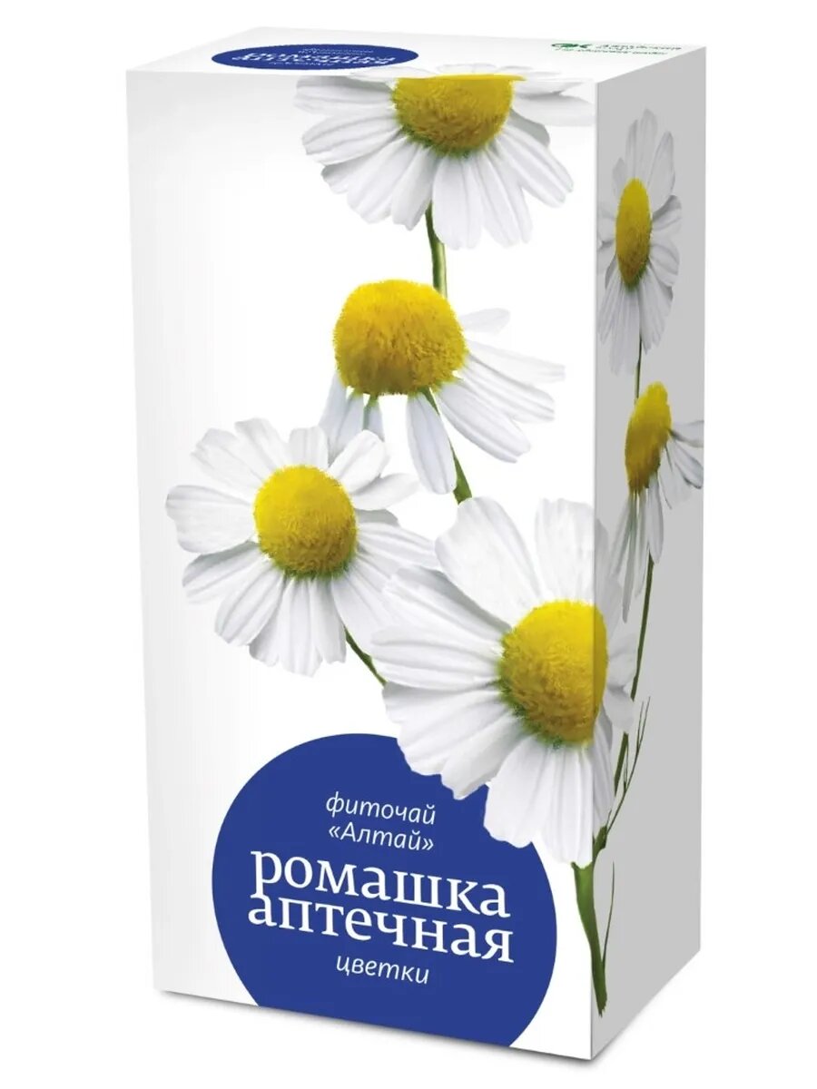 Фиточай алтай ромашка аптечная цветки 1,5 гр 20 шт. ф/п