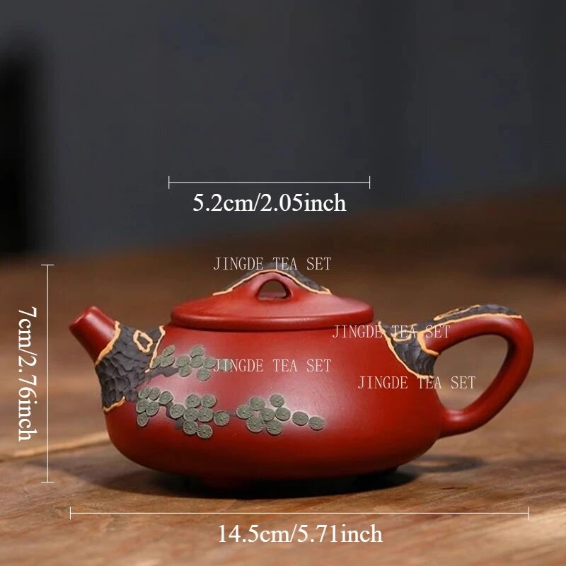 Исинский чайник из пурпурной глины JINGDE TEA SET B 200ml