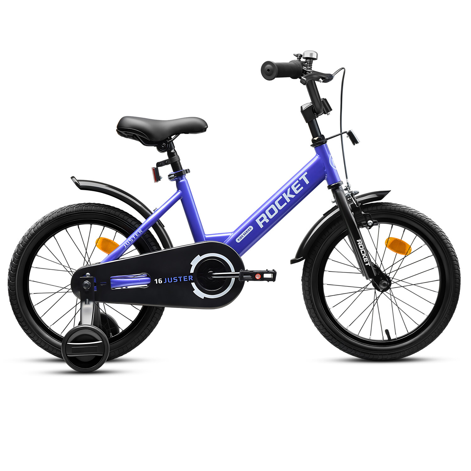 Велосипед 16" Rocket Juster, цвет фиолетовый, рост 110 - 125 см.