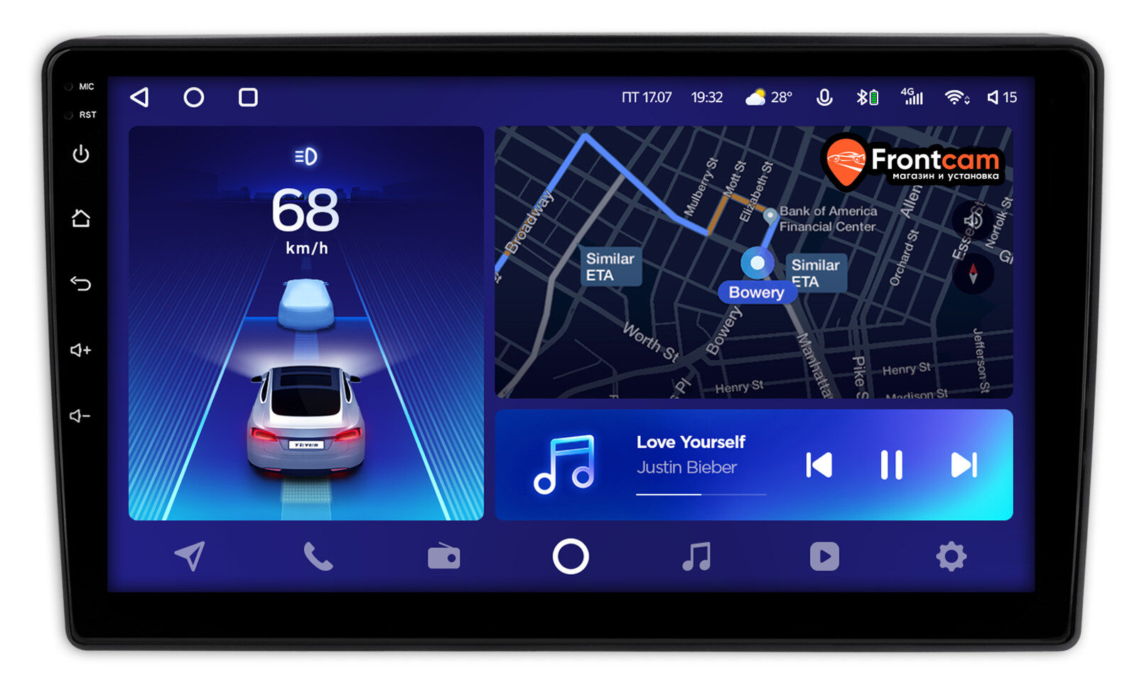 Штатная магнитола Teyes CC2 PLUS 6/128 9" RM-9-021 Opel Astra H 2004-2014 (вместо бортового компьютера) Android 10 (4G-SIM, DSP, QLed)