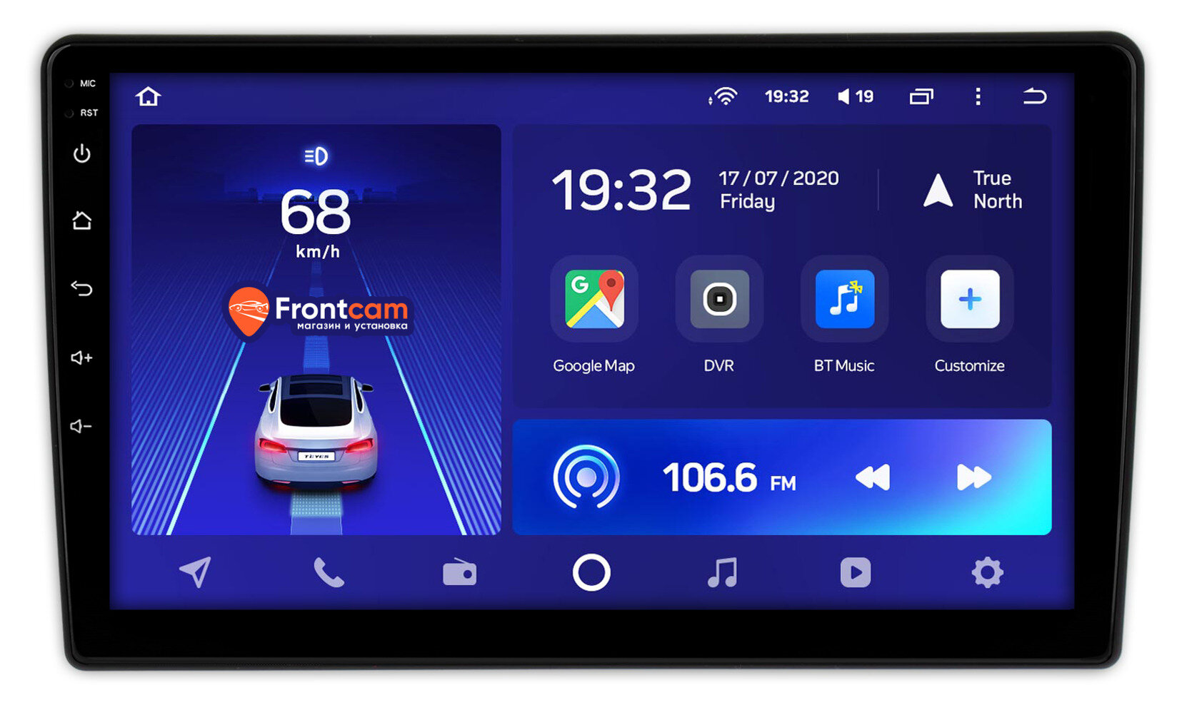 Штатная магнитола Opel Antara, Astra H, Corsa D, Zafira B 2005-2014 (черный) Teyes CC2L PLUS 2/32 9" RM-9439 Android 8.1 (DSP, IPS, AHD)