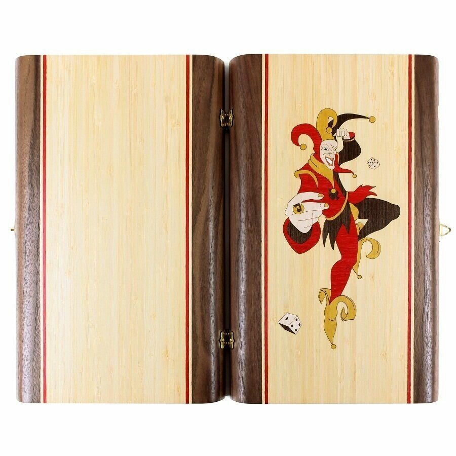 Нарды "Джокер" мини, 36х22 см, массив бука