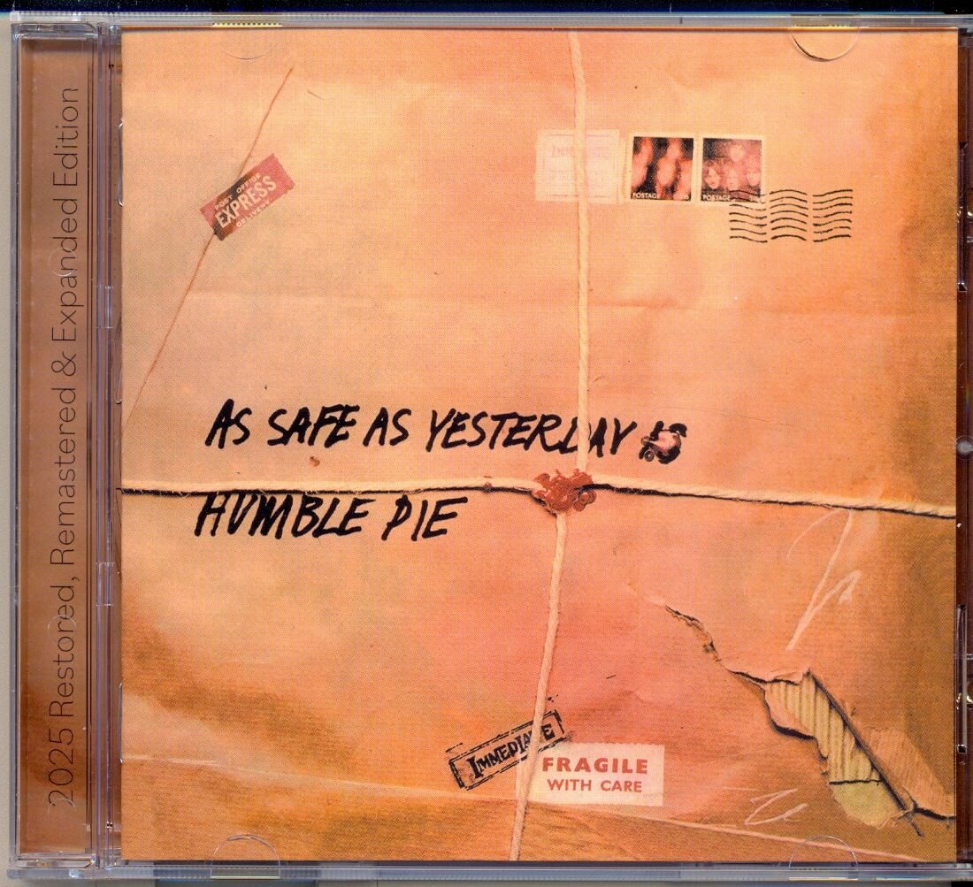 HUMBLE PIE - As Safe As Yesterday (Expanded Edition) 1969 г. Компакт диск