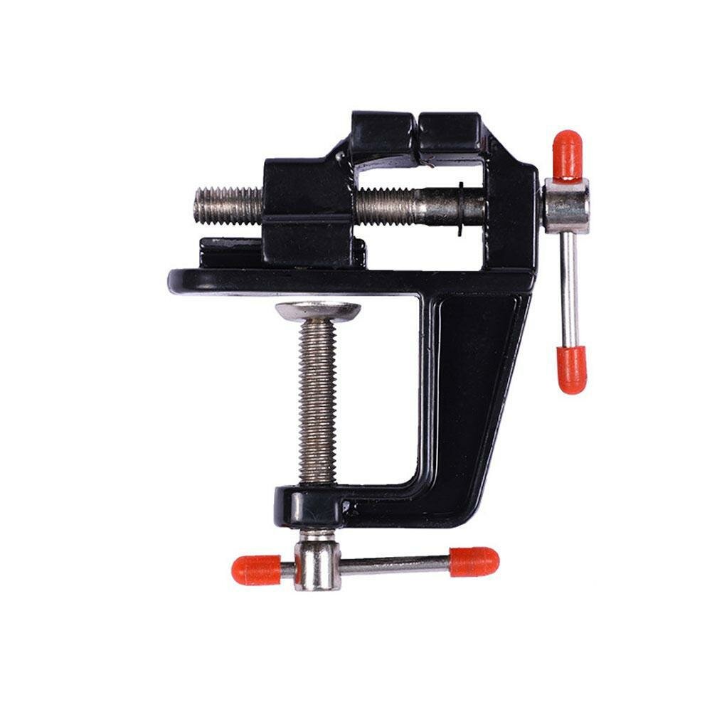 Мини-тиски настольные алюминиевые 3,5 дюйма, идеально подходят для ювелирного дела, рукоделия и небольших хобби.