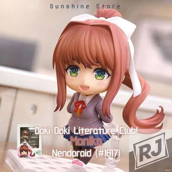Аниме фигурка Doki Doki Literature Club! Monika Nendoroid (#1817)