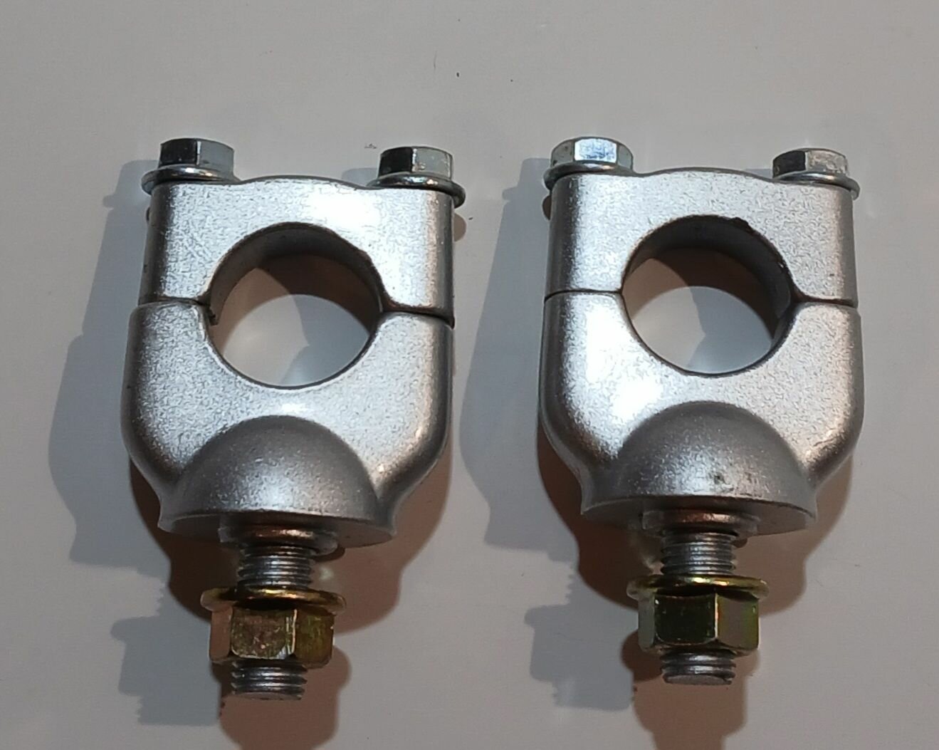 Крепление руля (компл 2шт.) Мопед Motoland Альфа RX 7