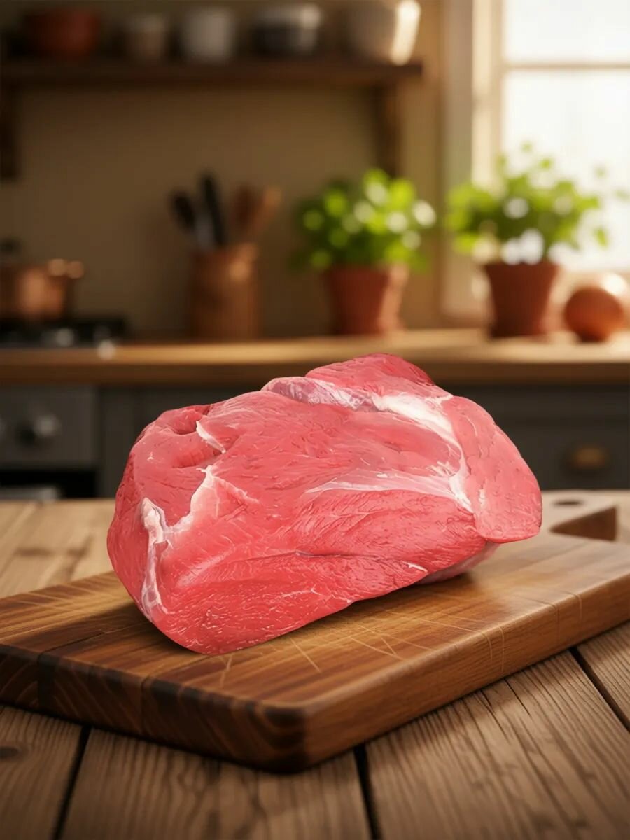 Мякоть лопатки говядины 600 гр, Ферма Евгения Рошаля, охлажденный