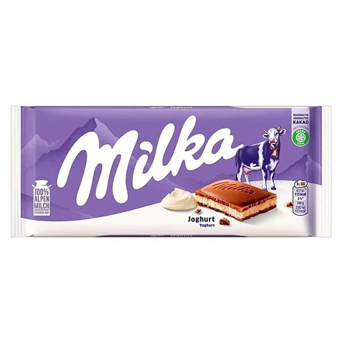 Шоколад Milka "Joghurt Yoghurt", молочный шоколад, 2шт. по 90 г