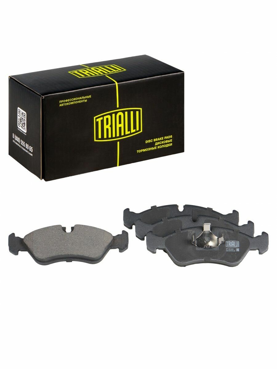 Колодки тормозные дисковые передние TRIALLI PF051202 для а/м Daewoo Nexia, OPEL ASTRA