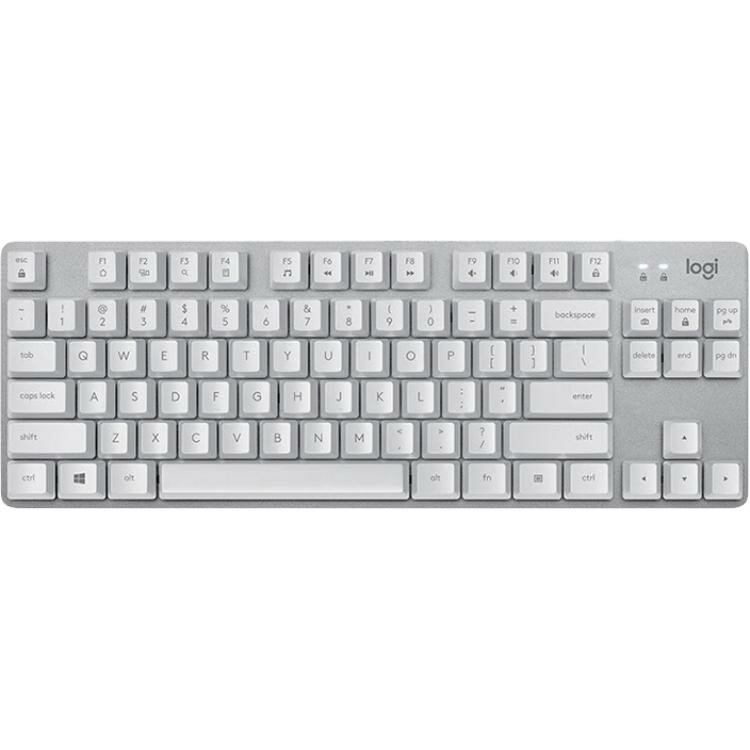 Механическая клавиатура унисекс Logitech проводная для игр и офиса Blue Switch