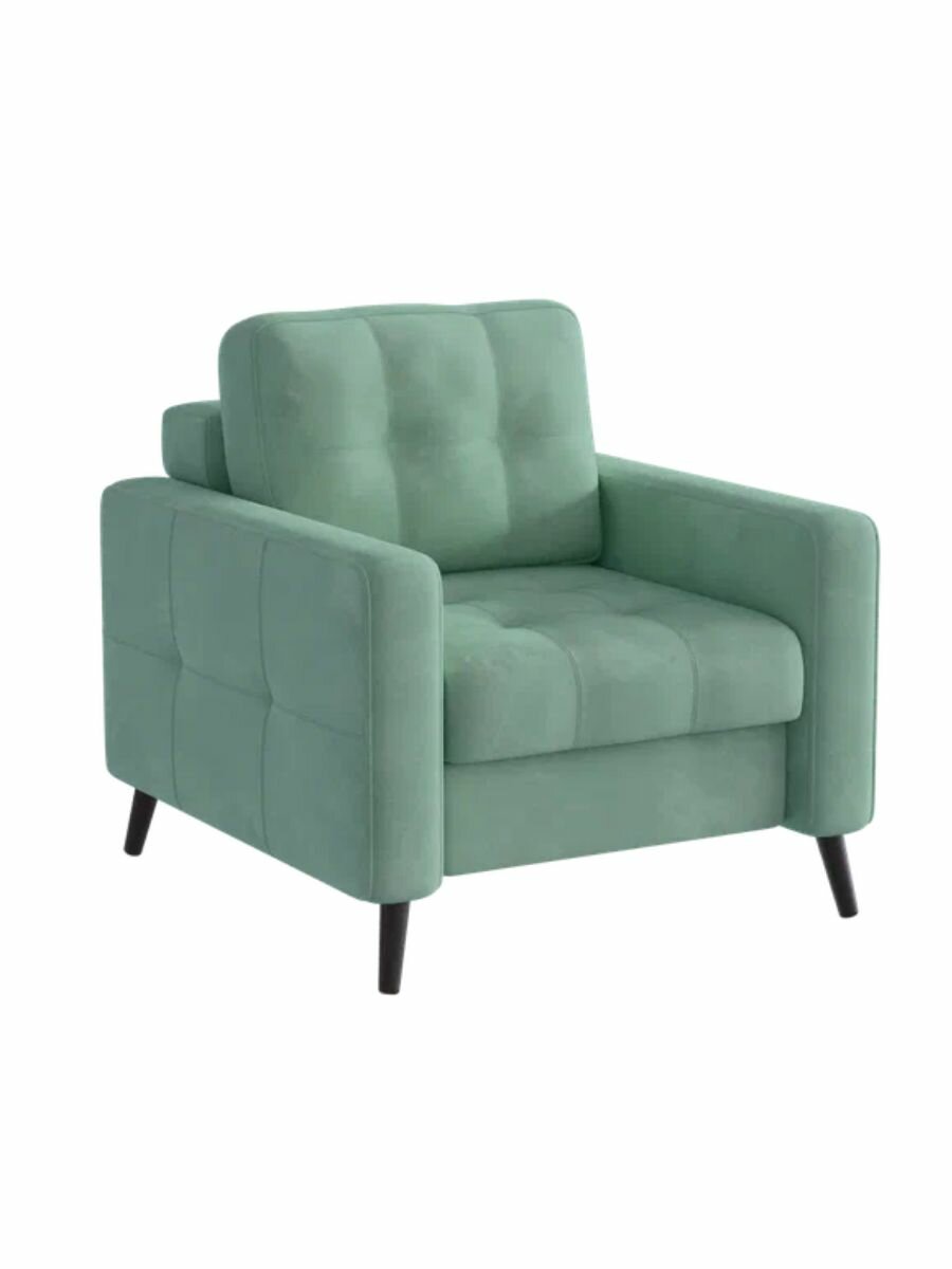 Домани Кресло интерьерное Лира 870х890х940, Мятный