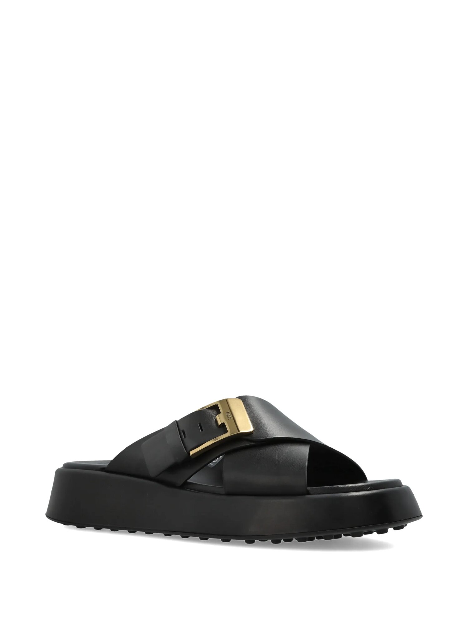Мюли Tod's Criss-cross mules, размер 38.5, black/black — фото 1