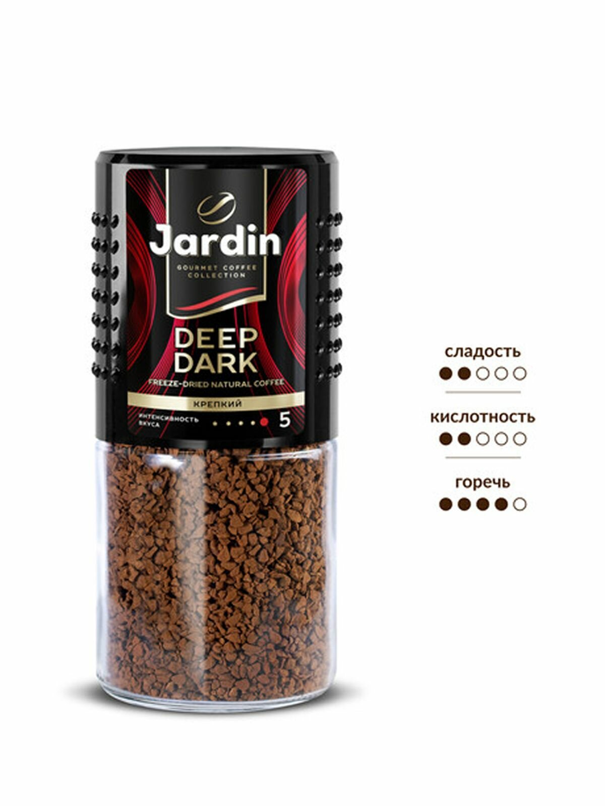 Кофе Jardin Deep Dark растворимый, 95г