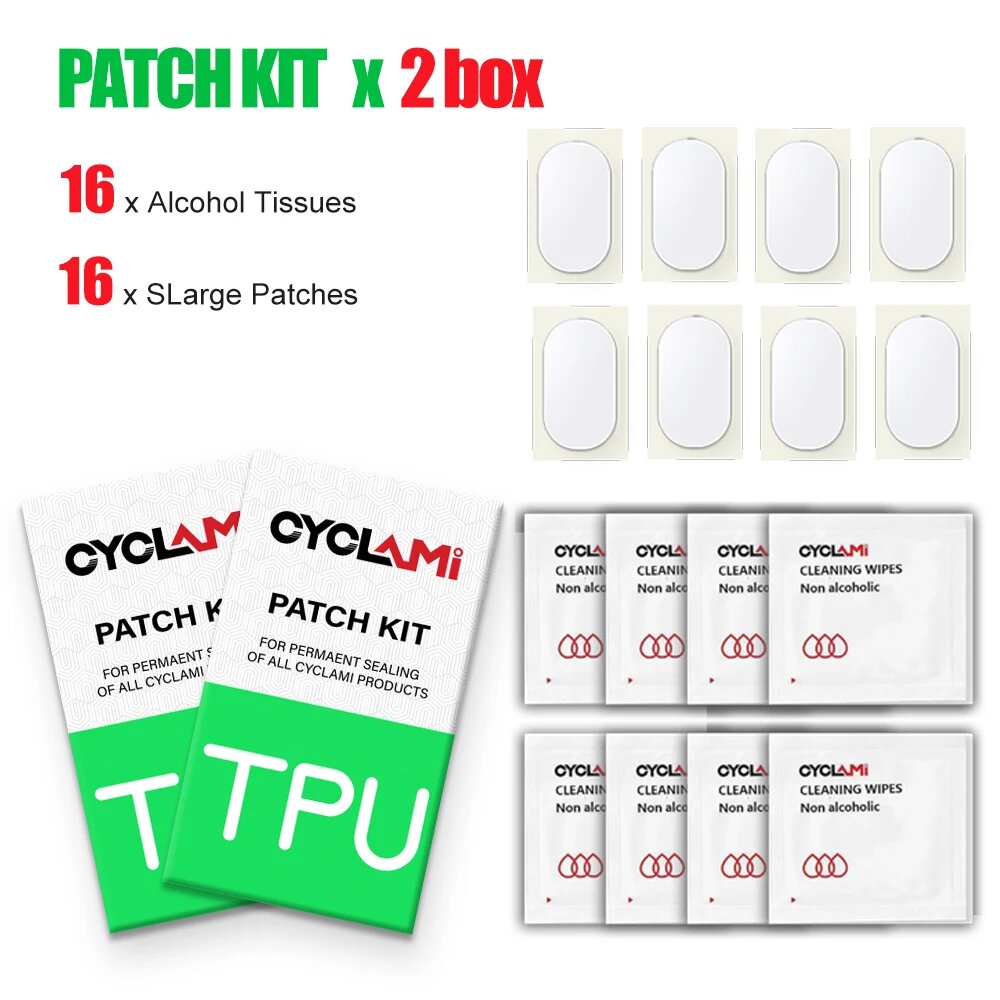 CYCLAMI Набор для ремонта шин TPU Patch Kit 2 Box