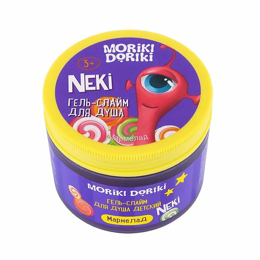 MORIKI DORIKI Гель-слайм для душа детский Мармелад Neki, 150 мл