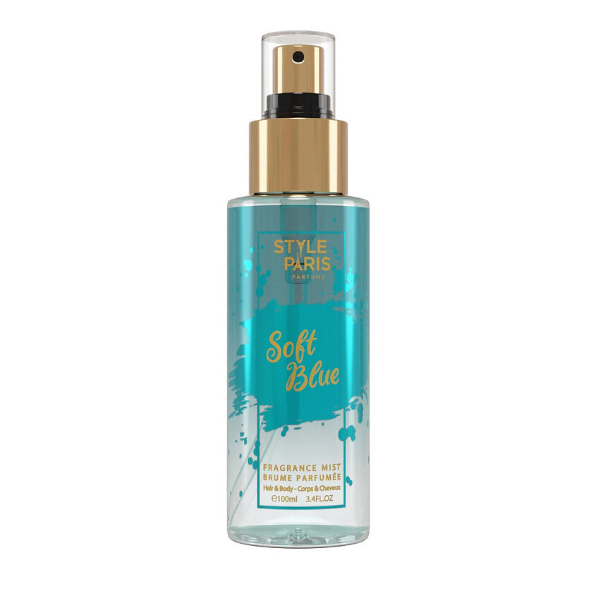 STYLE PARIS Спрей-мист для тела Soft blue, 100 мл