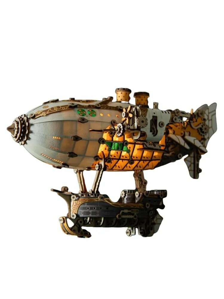 Деревянная сборная модель - Фантастический дирижабль