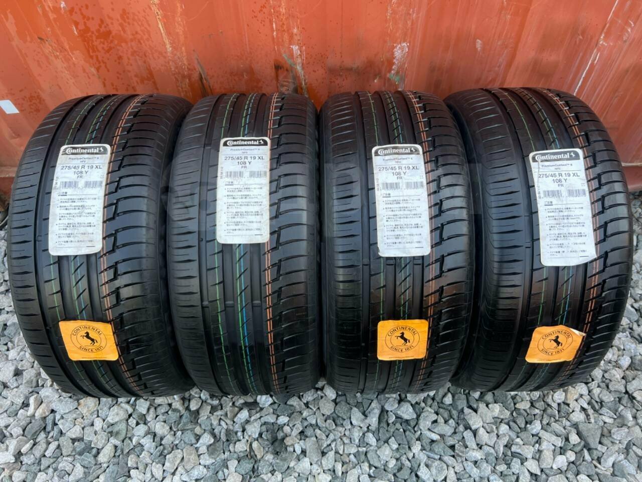 Летние шины Continental PremiumContact 6 275/45/19 Континенталь (275/45 R19) 4 шт.