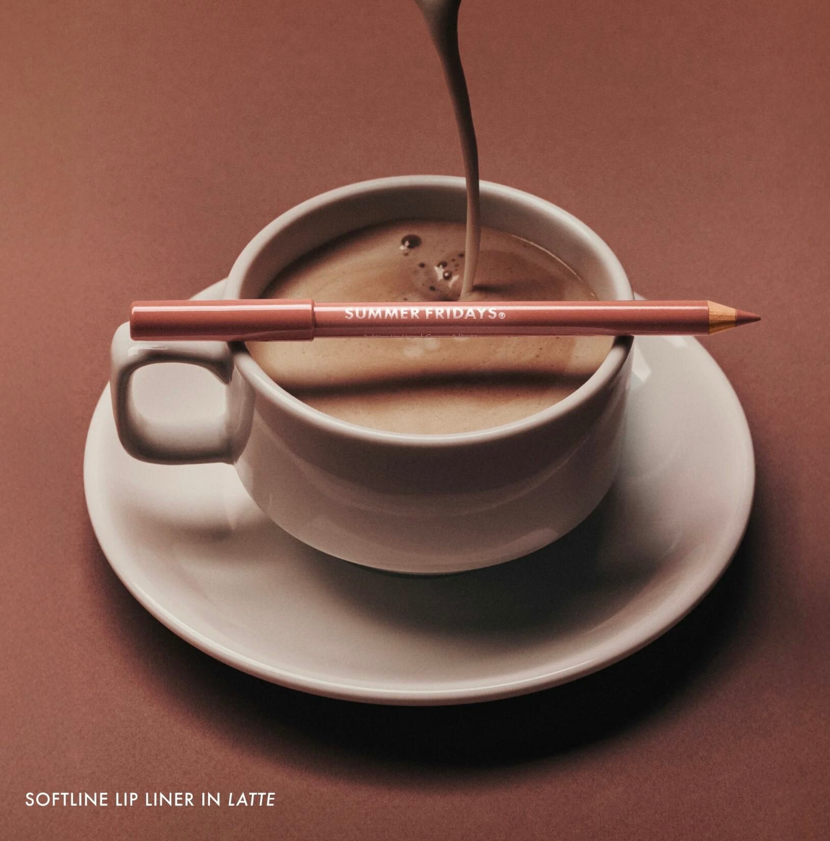 Summer Fridays Карандаш для губ Softline, Latte 1.1гр