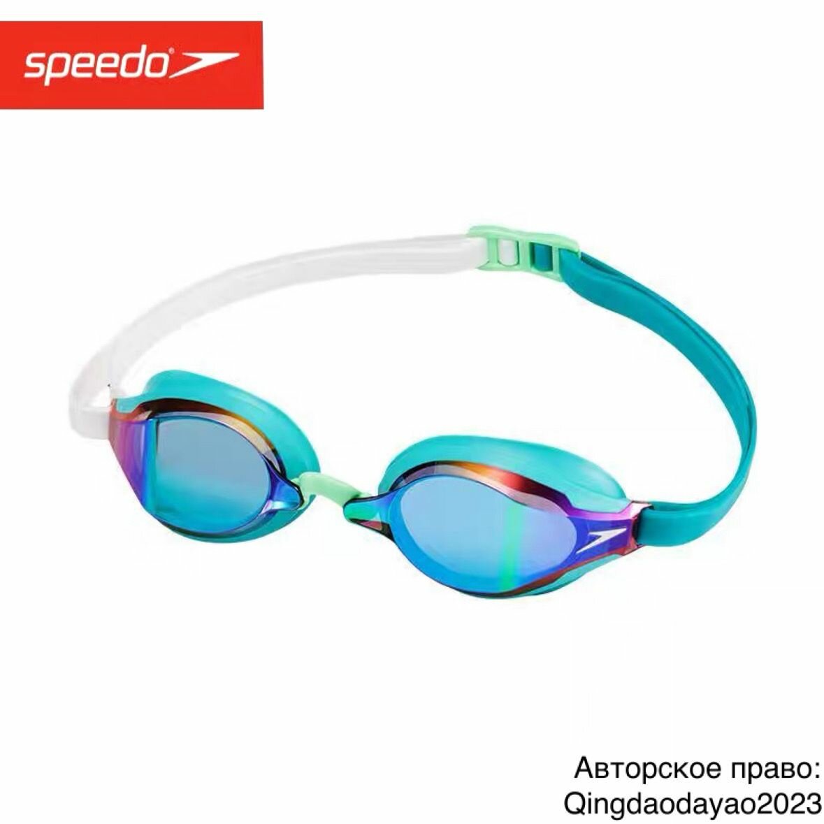 2026 FASTSKIN SOCKET 2 Новые очки для плавания Speedo, Розовый