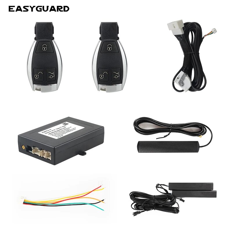 EASYGUARD Smart Key без ключа, подходящий для Benz 2014, с автомобилями FBS4 с заводской ESW312-BE-A