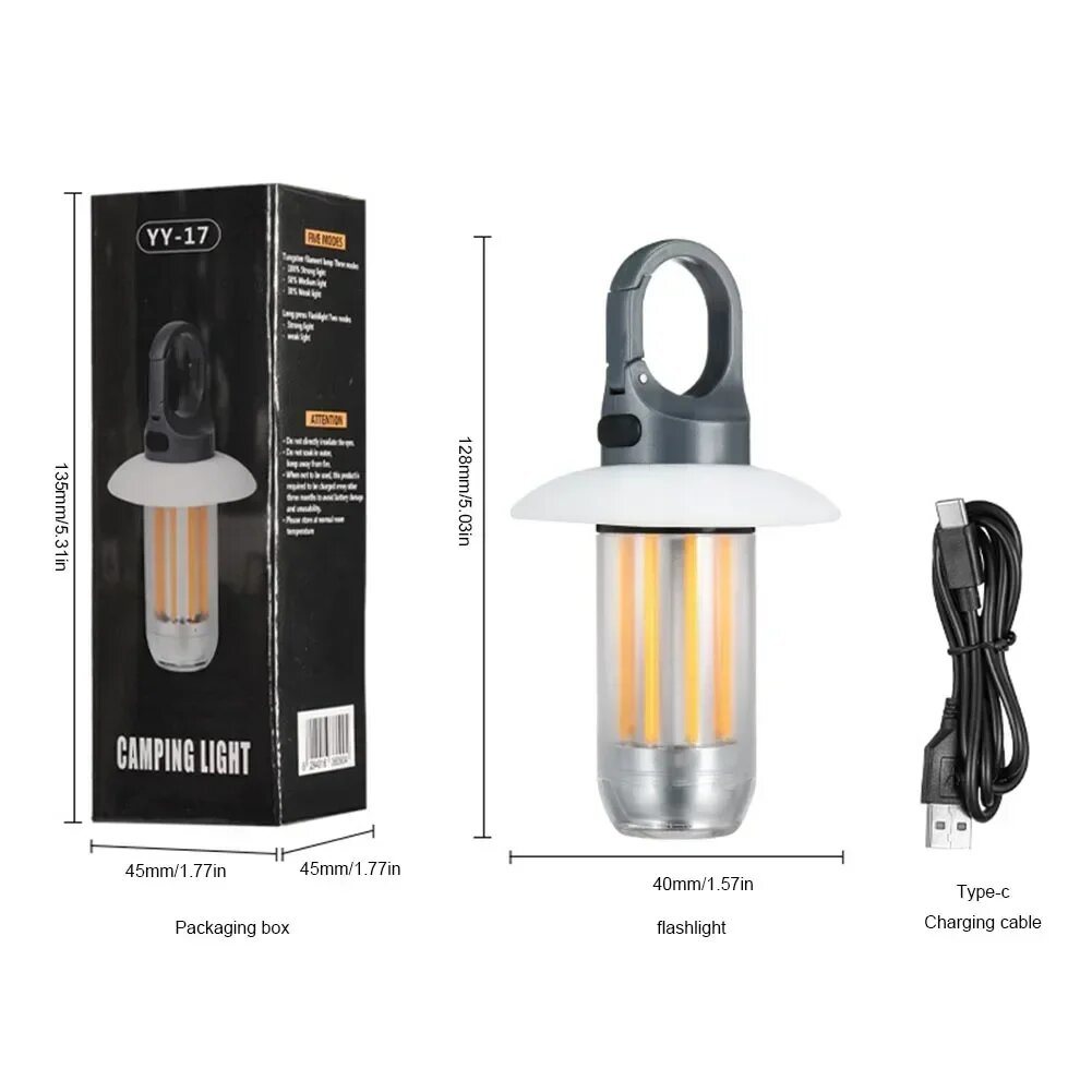 Портативный кемпинговый фонарь YY-17, 1pc
