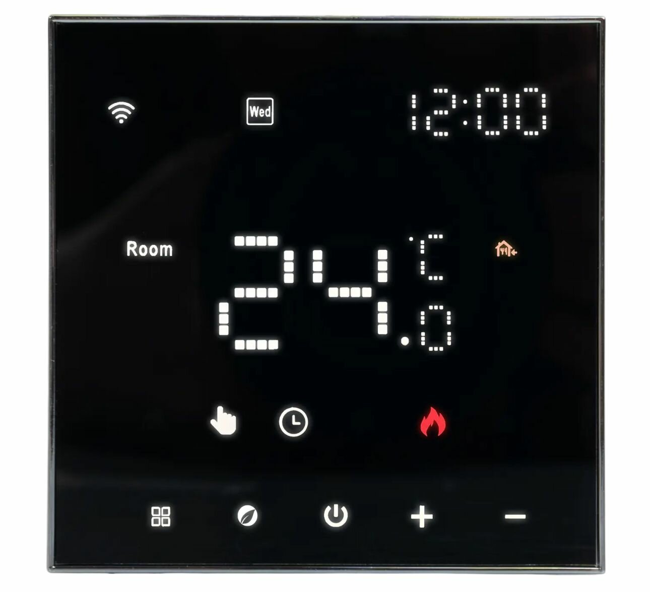 Терморегулятор для теплого пола Skybeam S502B электронный программируемый цвет черный