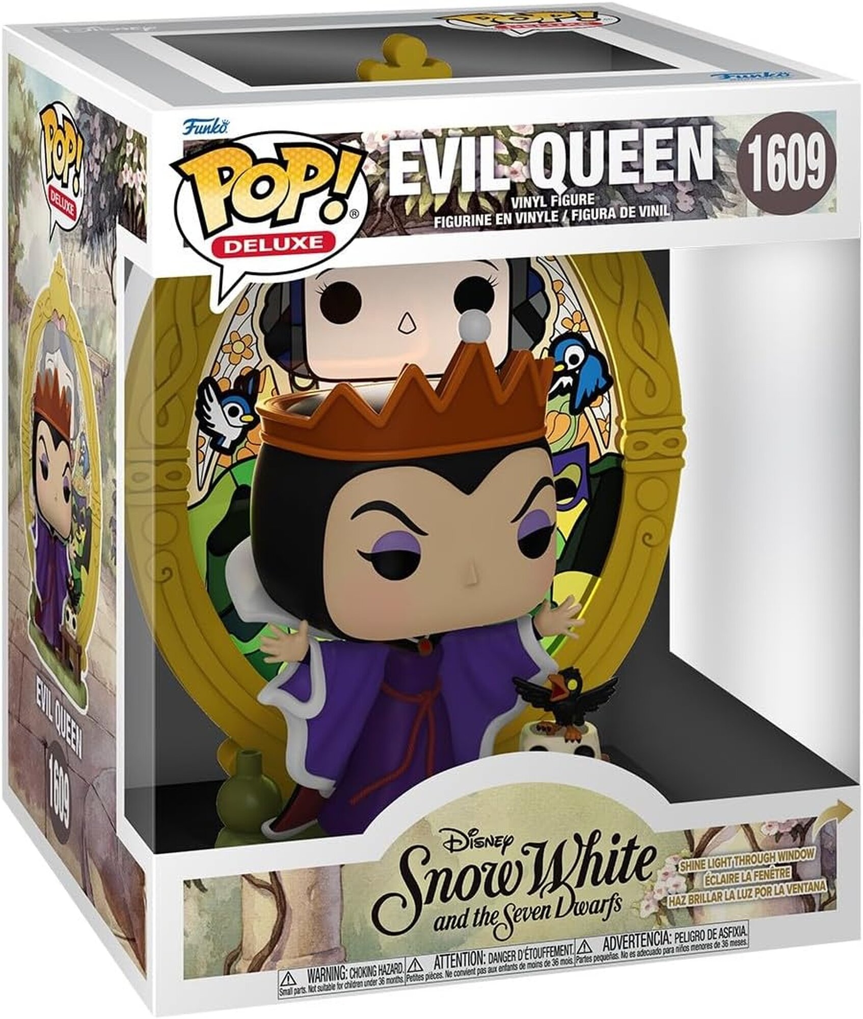 Фигурки Funko Pop Deluxe - Коллекционная фигурка Disney Villains Злодеи Злая Королева - Фанко 1609
