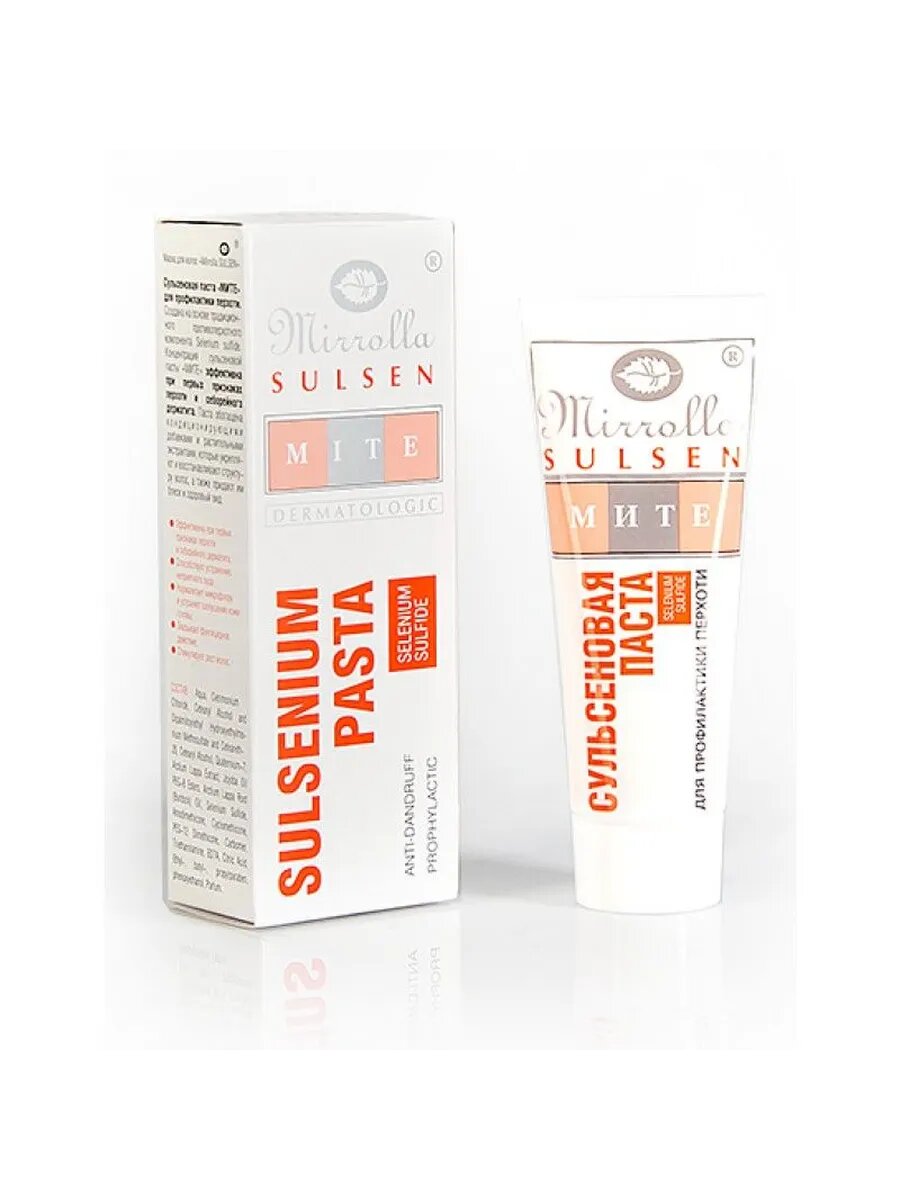 Mirrolla Сульсен Мите Сульсеновая паста профилактическая про