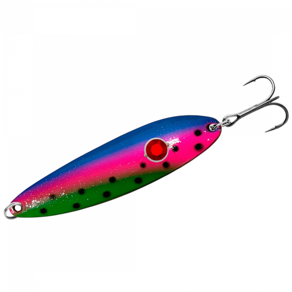 Блесна колеблющаяся Sprut Pluto Spoon цв. GRPNB - размер 9 см