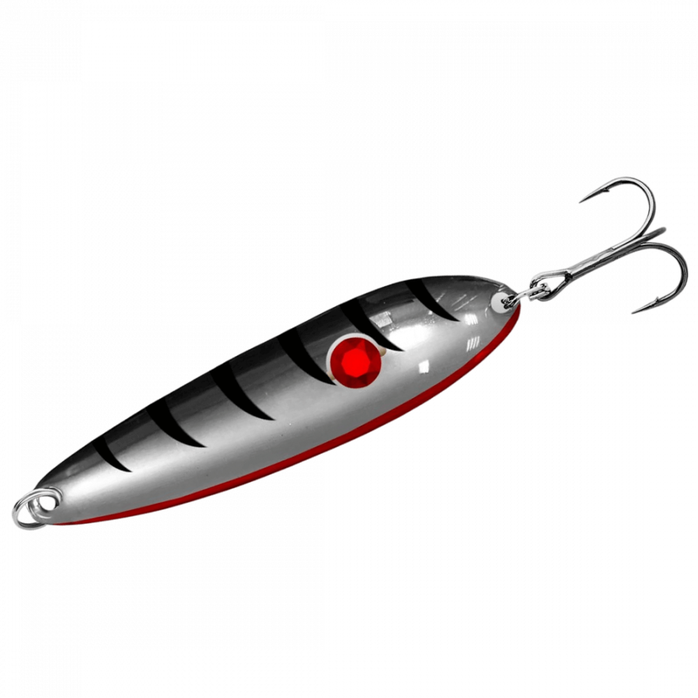 Блесна колеблющаяся Sprut Pluto Spoon цв. SP - размер 9 см