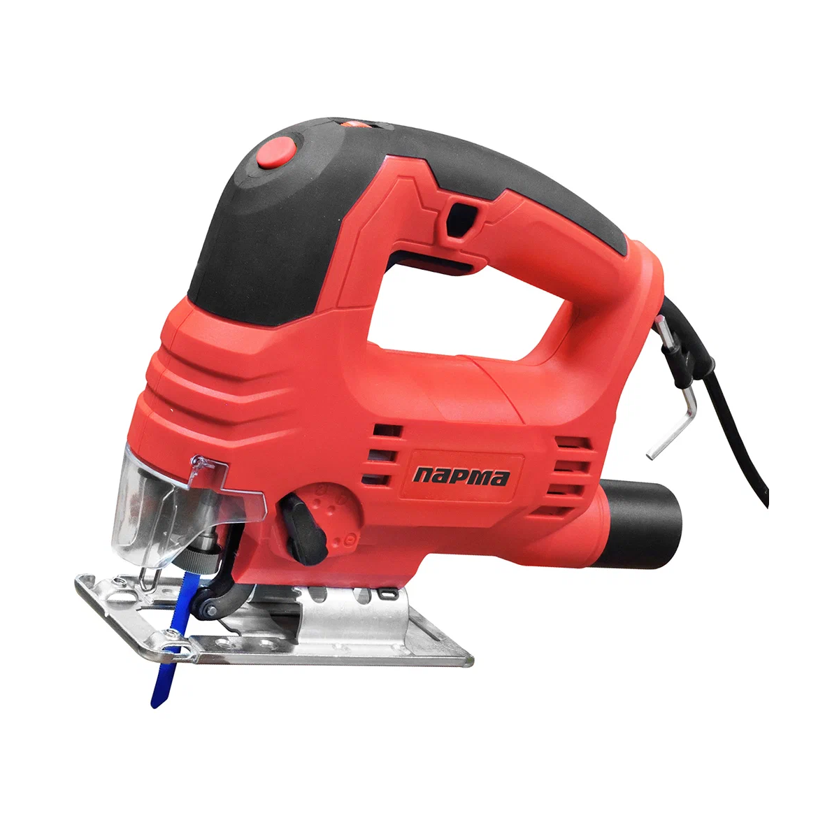 Лобзик сетевой парма ПЛ-01- 65/650 02.031.00002, красный 650 Вт, 1000–2800 ход/мин