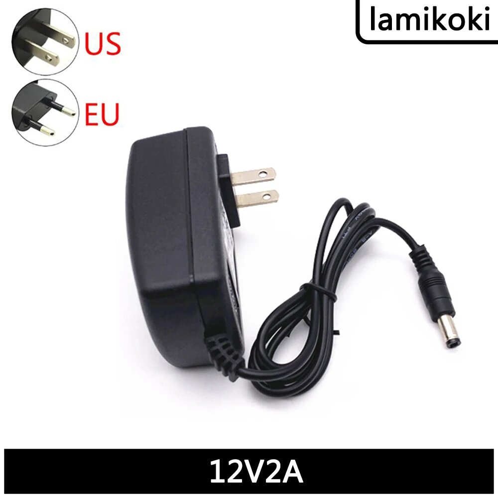 Lamakoki адаптер питания для DVR 12В 2А EU