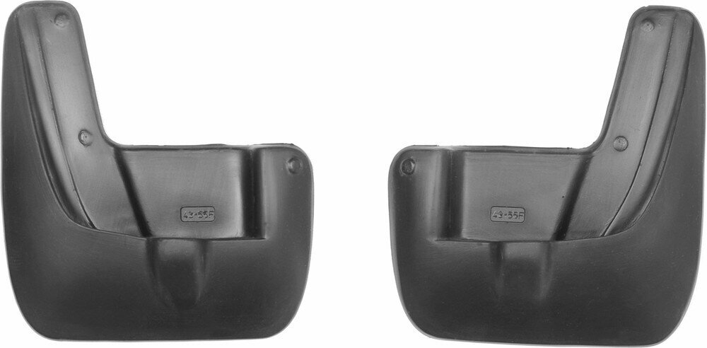 Брызговики передние NORPLAST NPL-Br-43-55F-1 Kia Rio X-Line 2017, 2 шт