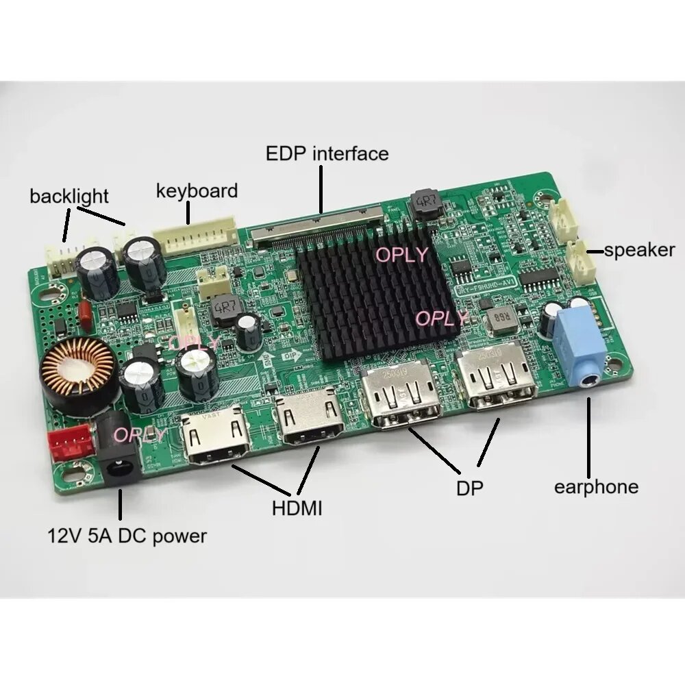 OPLY Плата контроллера EDP 4K 2 HDMI LM315WR2-SSA1