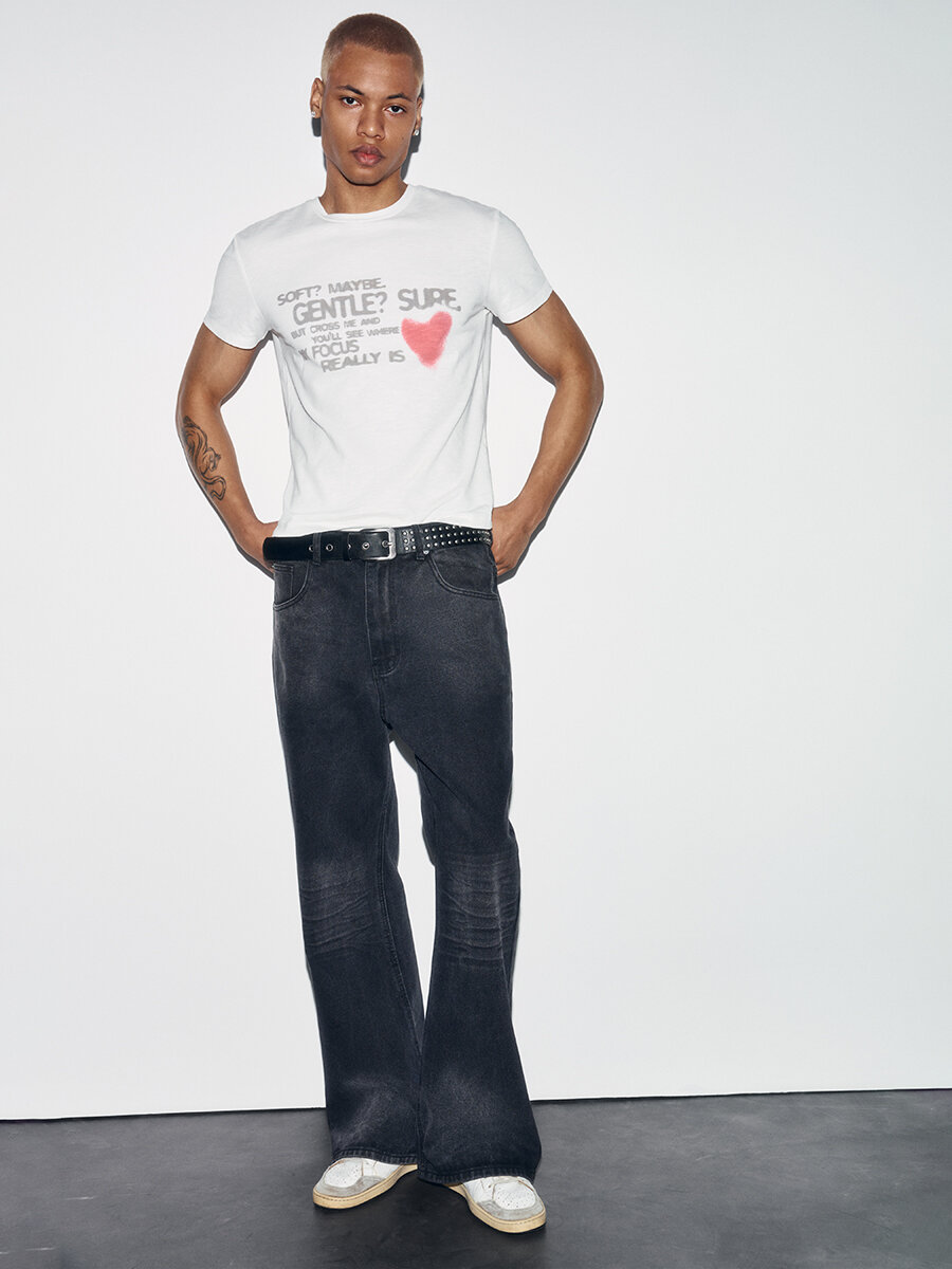 Джинсы клеш urban 