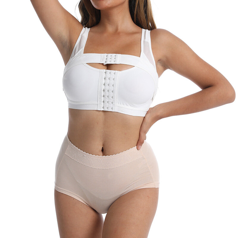 Новый корректирующий бюстгальтер 2026 года в европейском и американском стиле, больших размеров, для послеоперационного периода, с компрессионным эффектом и поддержкой боковой части груди, регулируемое спортивное белье.