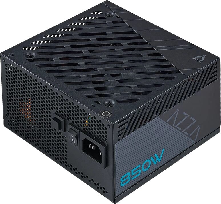 Блок питания Azza ATX 850W PSAZ-850GM Gen.5 80+ gold (20+4pin) APFC 120mm fan SATA Cab Manag RTL