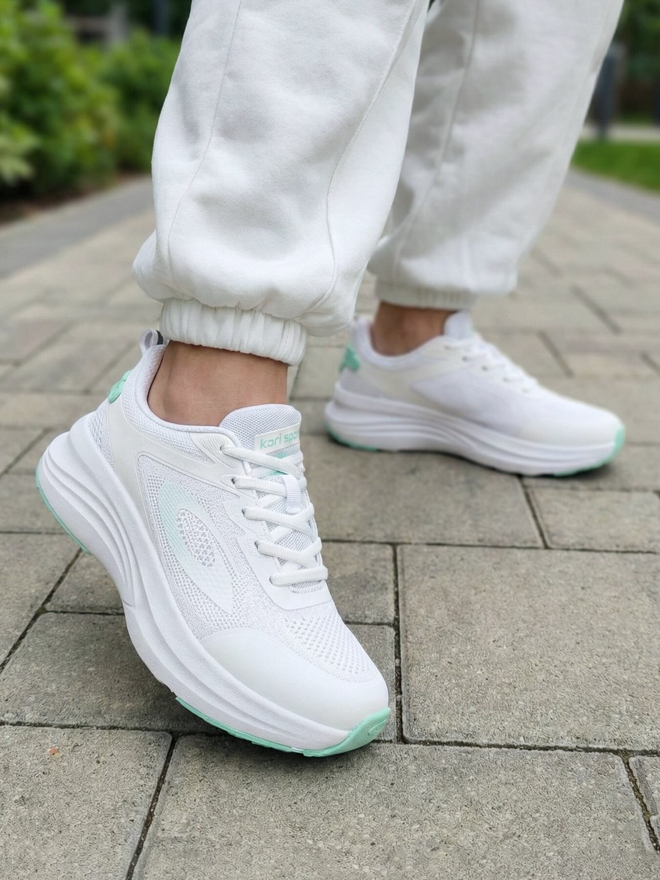 Кроссовки Кроссовки для девочек, kari, размер 34, цвет белый