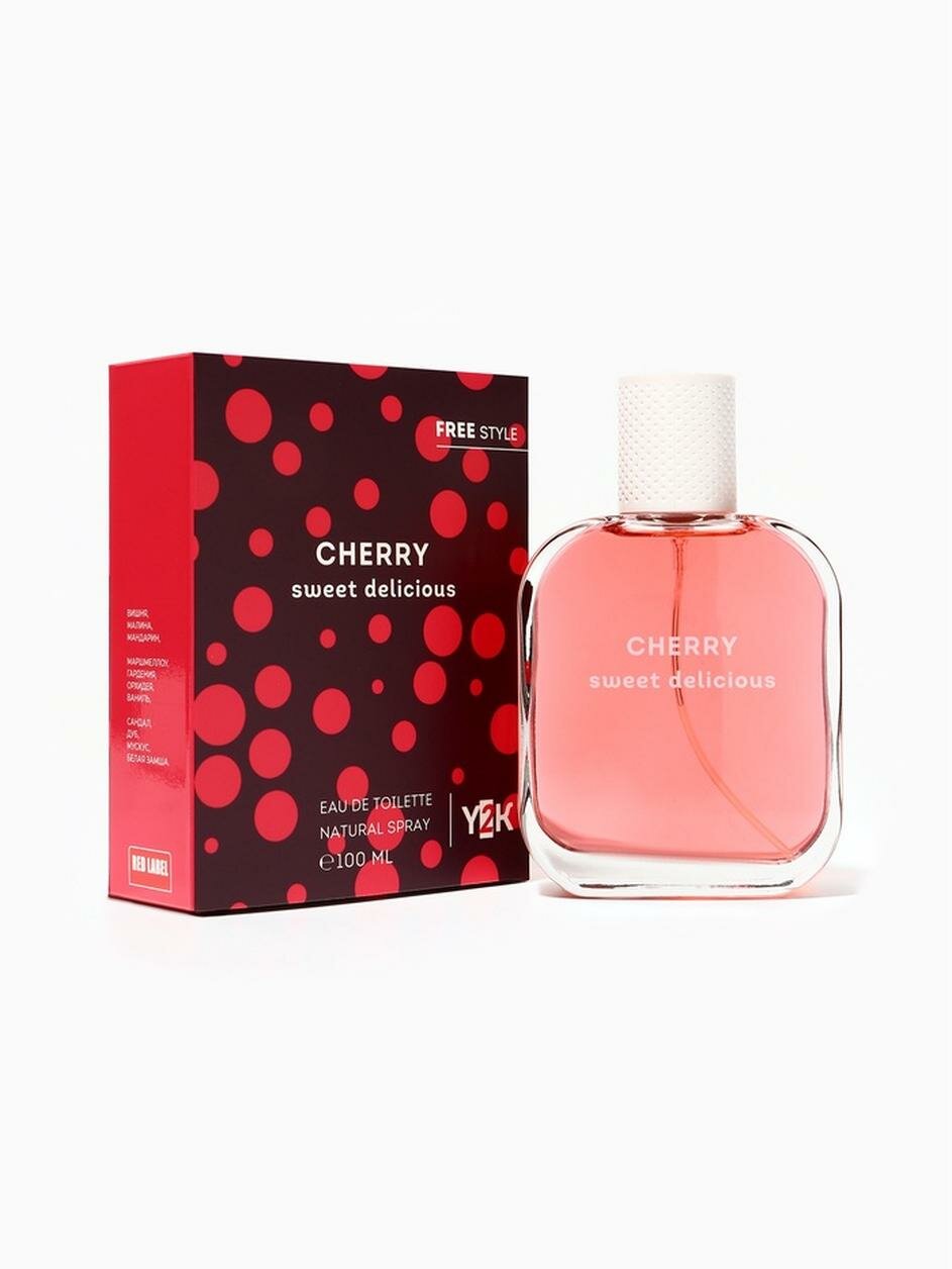 Туалетная вода женская Free Style Cherry Sweet Delicious, 100 мл