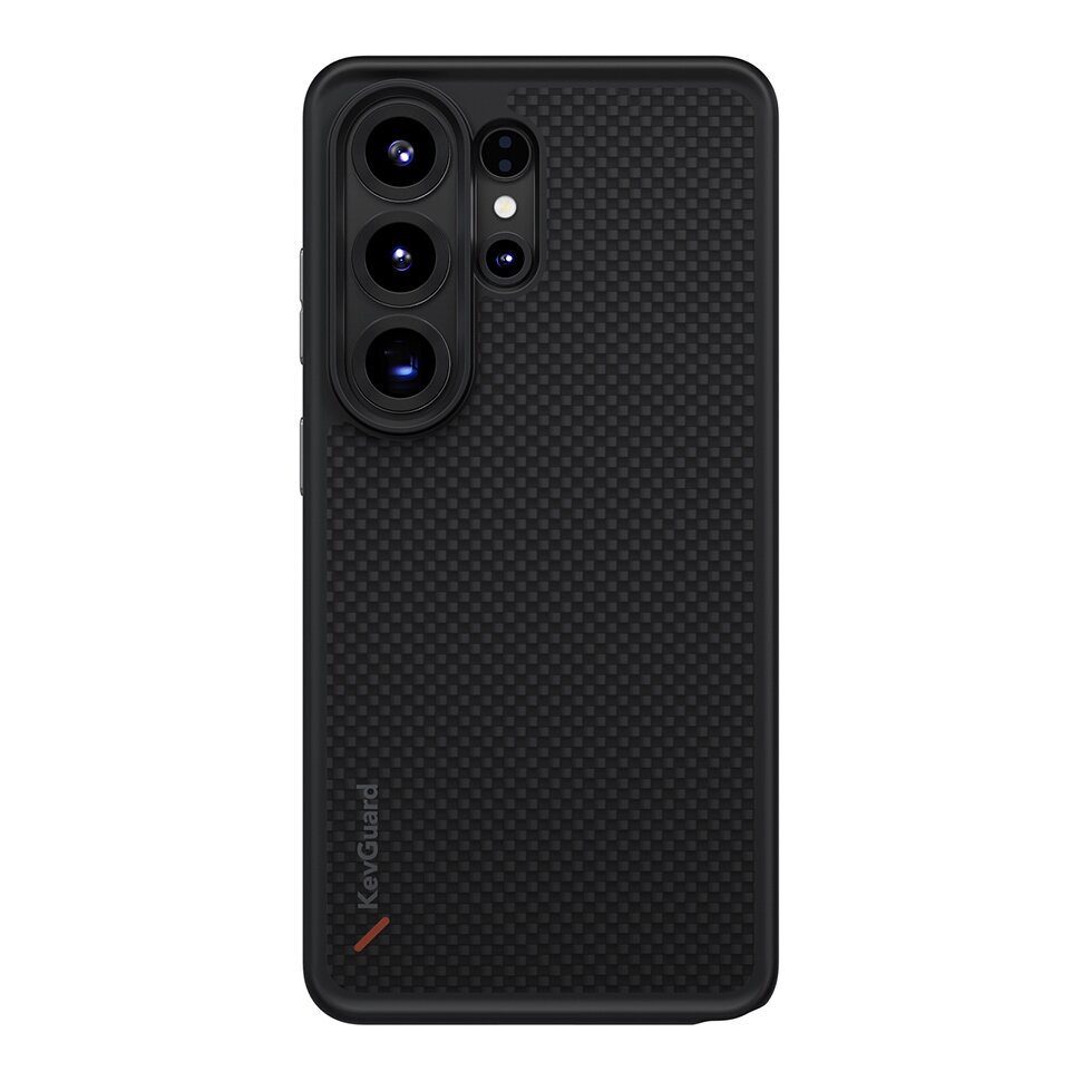 Uniq чехол с MagSafe для Galaxy S26 Ultra, KEVA Kevlar ударопрочный, Carbon Black