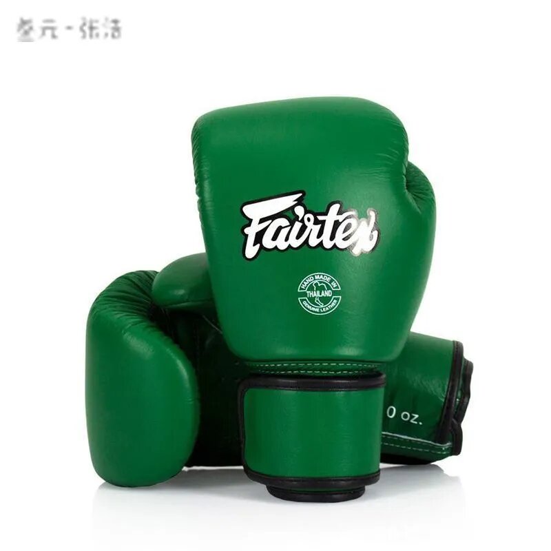 Fairtex Боксерские перчатки 8 oz, натуральная кожа для тренировок и соревнований, мужские — фото 1